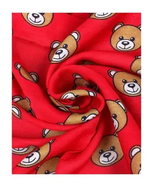 Moschino Logo Details Scarf