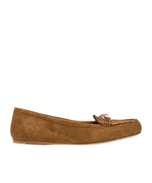 Gucci Horsebit Ballet Flats - Light Brown