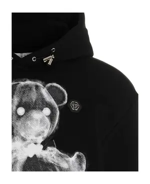 Philipp Plein Rx Teddy Bear Hooded Sweater