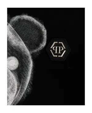 Philipp Plein Rx Teddy Bear Hooded Sweater
