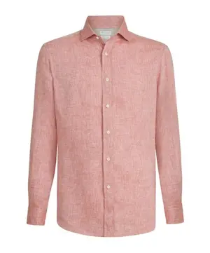Brunello Cucinelli Textured Long-sleeve Shirt