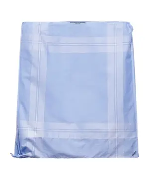 Prada Checked Mini Skirt - Light Blue
