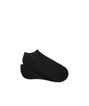Zegna Cotton Blend Socks - Black