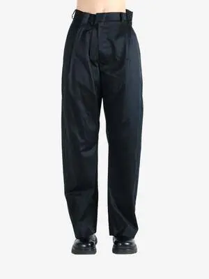 MAISON MARGIELA Asymmetrical Pleated Trousers