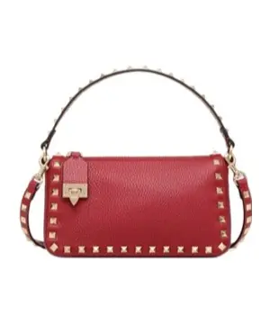 Valentino Garavani Rockstud Zip-up Tote Bag