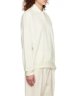 THE ROW Knitted Polo Sweatshirt