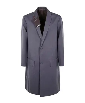 Kolor Single-breasted Paneled Coat