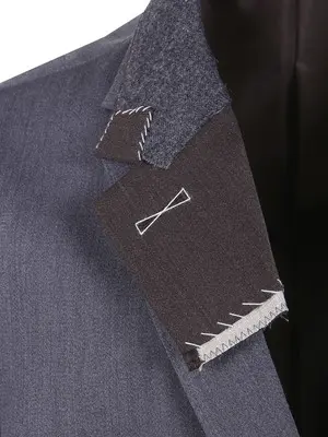Kolor Single-breasted Paneled Coat