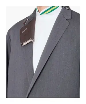 Kolor Single-breasted Paneled Coat
