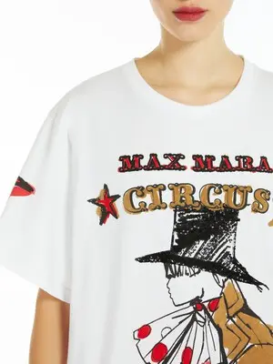 Max Mara Graphic Print Crewneck T-shirt