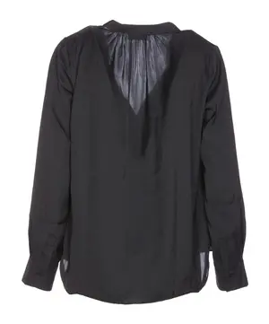 Zadig&Voltaire V-neck Long-sleeved Shirt