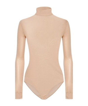 MAISON MARGIELA High-neck Bodysuit - Nude