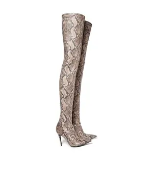 Stella McCartney Pointed Toe Thigh-high Boots