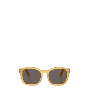 Persol Geometric Frame Sunglasses - Gray