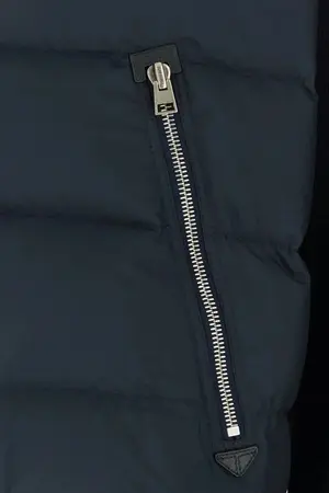 TOM FORD High-neck Zipped Wool Jacket With Quilted Front