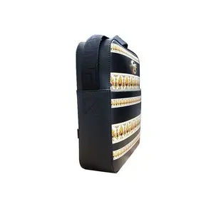 Versace Logo Printed Shoulder Bag