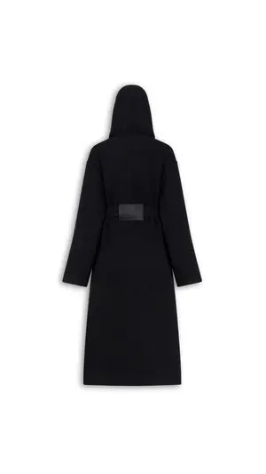 Alaïa Hooded Tie Coat