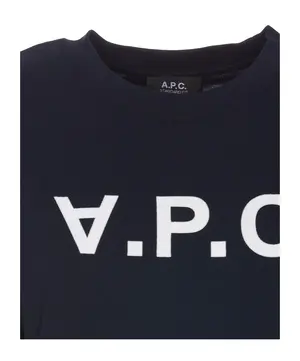 A.p.c. Logo Printed Crewneck T-shirt
