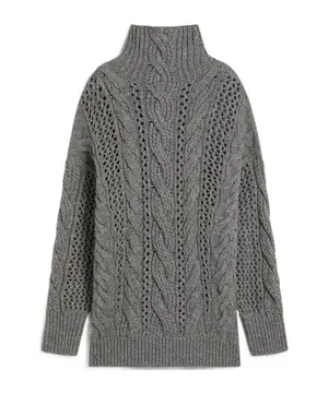 Sportmax Oversized Cable-knit Sweater