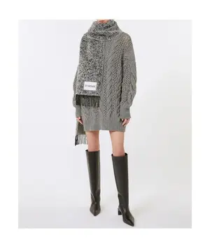 Sportmax Roll-neck Knitted Jumper