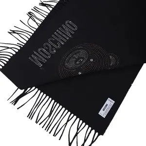 Moschino Logo Printed Scarf