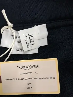 Thom Browne Rwb Stripe Track Pants