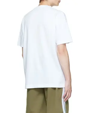 Palm Angels Palm Tree-print Cotton T-shirt - White