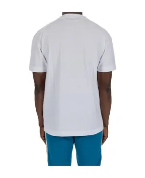 Palm Angels Palm Tree-print Cotton T-shirt - White