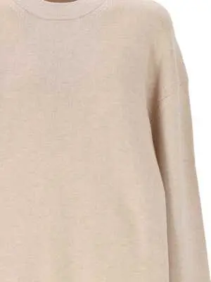 Max Mara Ribbed High-neck Sweater - Nude