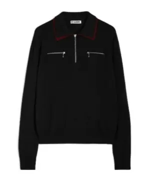 JIL SANDER Lightweight Polo Jumper