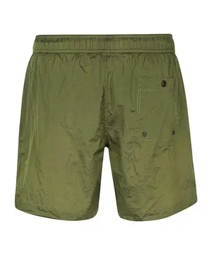 DONDUP Drawstring Waist Swim Shorts - Green