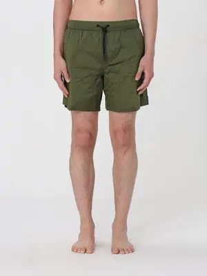 DONDUP Drawstring Waist Swim Shorts - Green