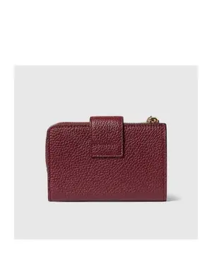 Gucci Logo Plaque Zipped Wallet