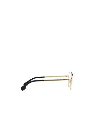Versace Round Frame Eyeglasses - White