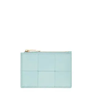 Bottega Veneta Cassette Key Pouch Card Package - Blue