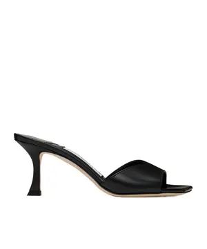 JIMMY CHOO Skye 70 High Heel Sandals - Black