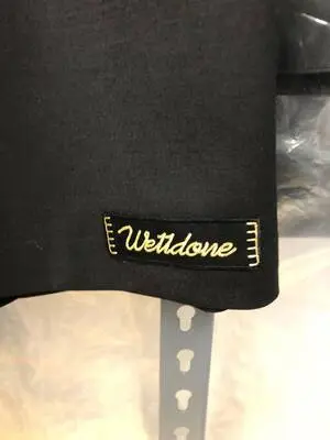 We11Done Contrast Stitching Track Shorts