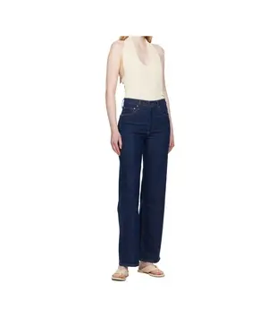 AGOLDE Straight Leg Jeans With Belt Loops