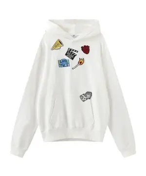 Marissa Chiara Long-sleeved Sweatshirt - White