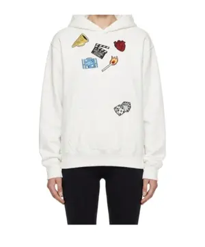 Marissa Chiara Long-sleeved Sweatshirt - White