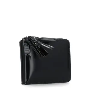 Comme Des Garçons Zipper Medley Zip-around Wallet - Black