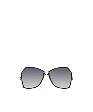 Cazal Geometric Frame Sunglasses - Gray