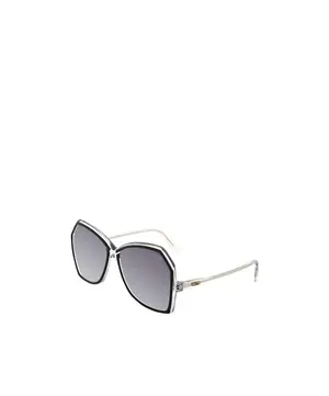 Cazal Geometric Frame Sunglasses