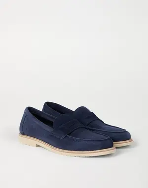 Brunello Cucinelli Slip-on Flat Loafers - Black