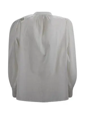 Farm Rio Lace High Neck Blouse