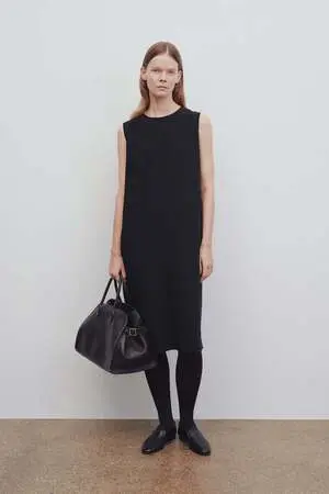 THE ROW Mirna Sleeveless Dress - Black