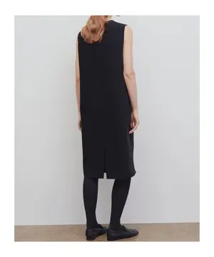 THE ROW Mirna Sleeveless Dress - Black