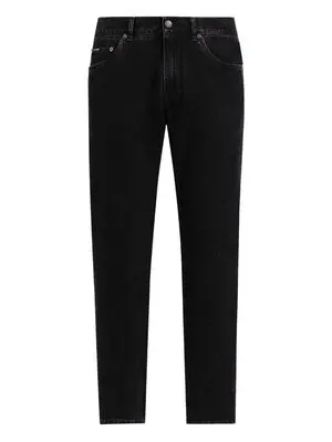 Dolce & Gabbana Logo Plaque Jeans