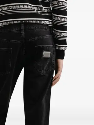 Dolce & Gabbana Logo Plaque Jeans