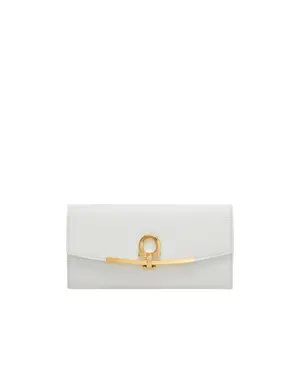 FERRAGAMO Flip Wallet - Nude